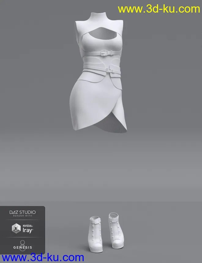 Dforce Lilia Clothing Set For Genesis 8 Female S Cg模型库